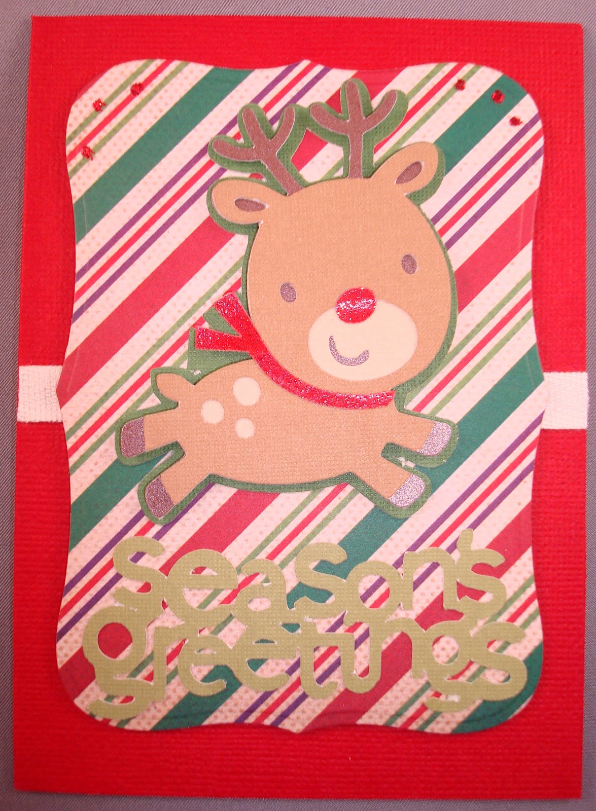 Handmade With Love: Reindeer Card