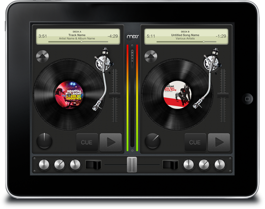 Schiaff The Past: iPad Mixer DJ App