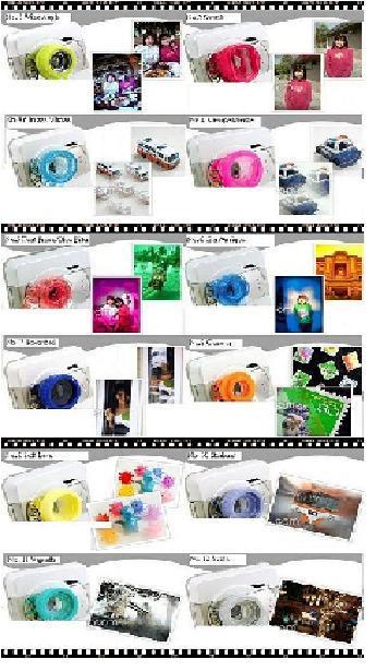 小叮当~ 八宝袋: Lomo Camera ~~ 12 pcs Jelly Lens