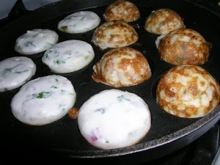 The Culinary Cubicle: Kara Appam - Kuzhi Paniyaram