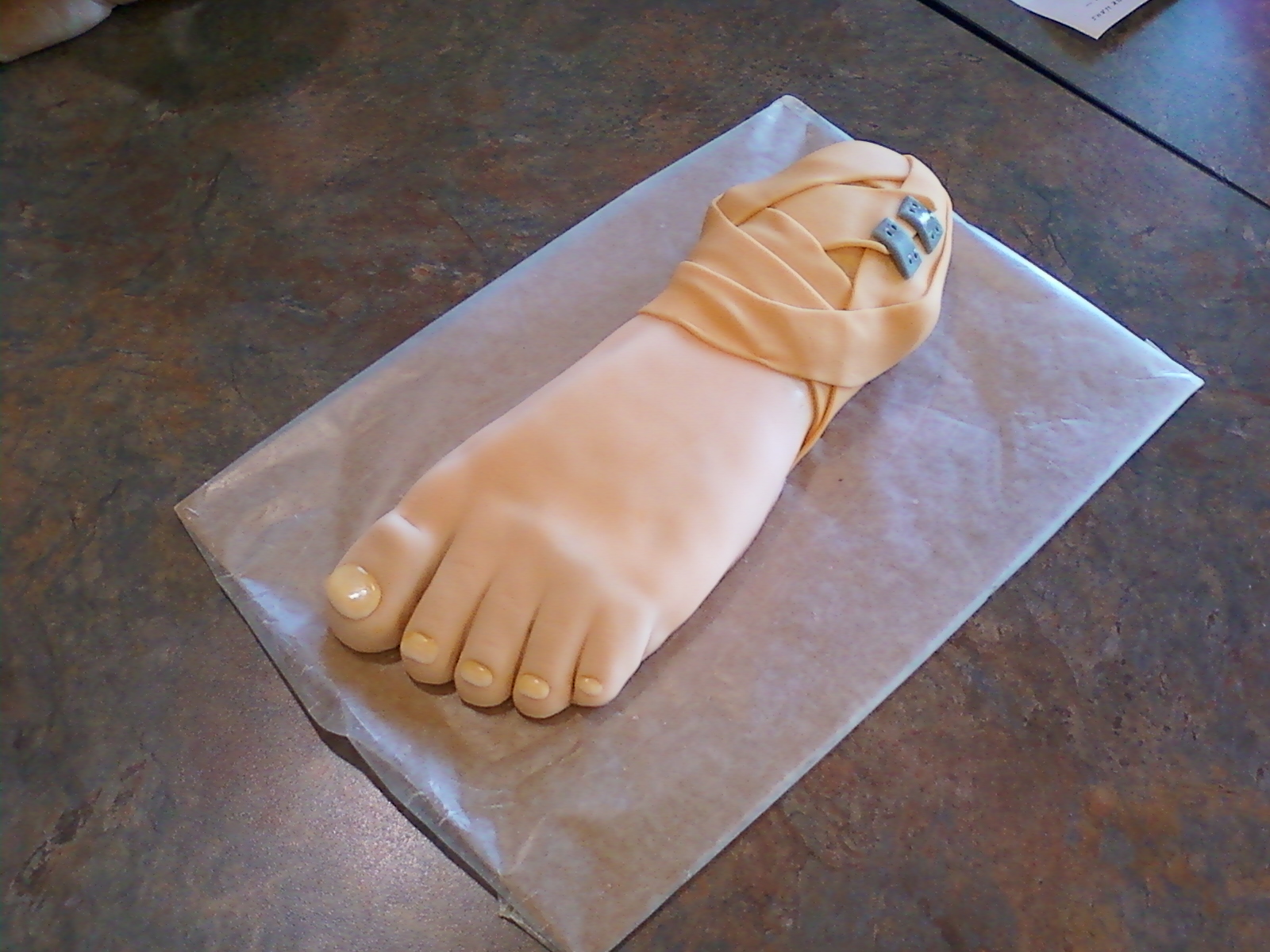 GORGEous Cakes by Kris: FOOT Cake!
