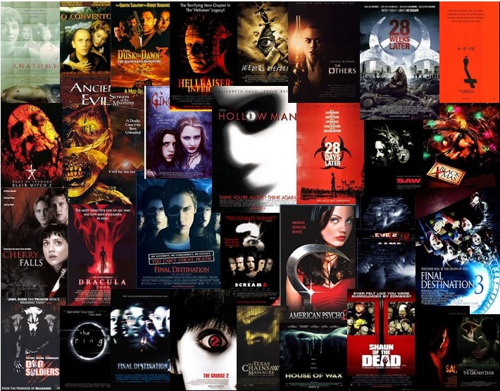 As Media Blog Horror Mood Board Chosen Genre