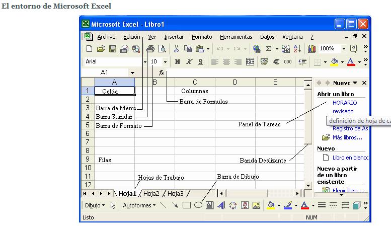 microsoft excel :: MATEO