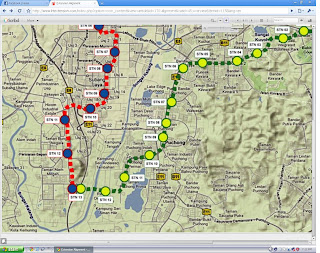 Subang Alam-Putra Heights LRT Task Force blog: Prasarana Proposed Route