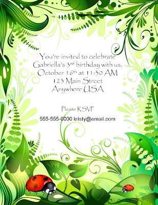 Notes From A Mama: You Create: Birthday Invites