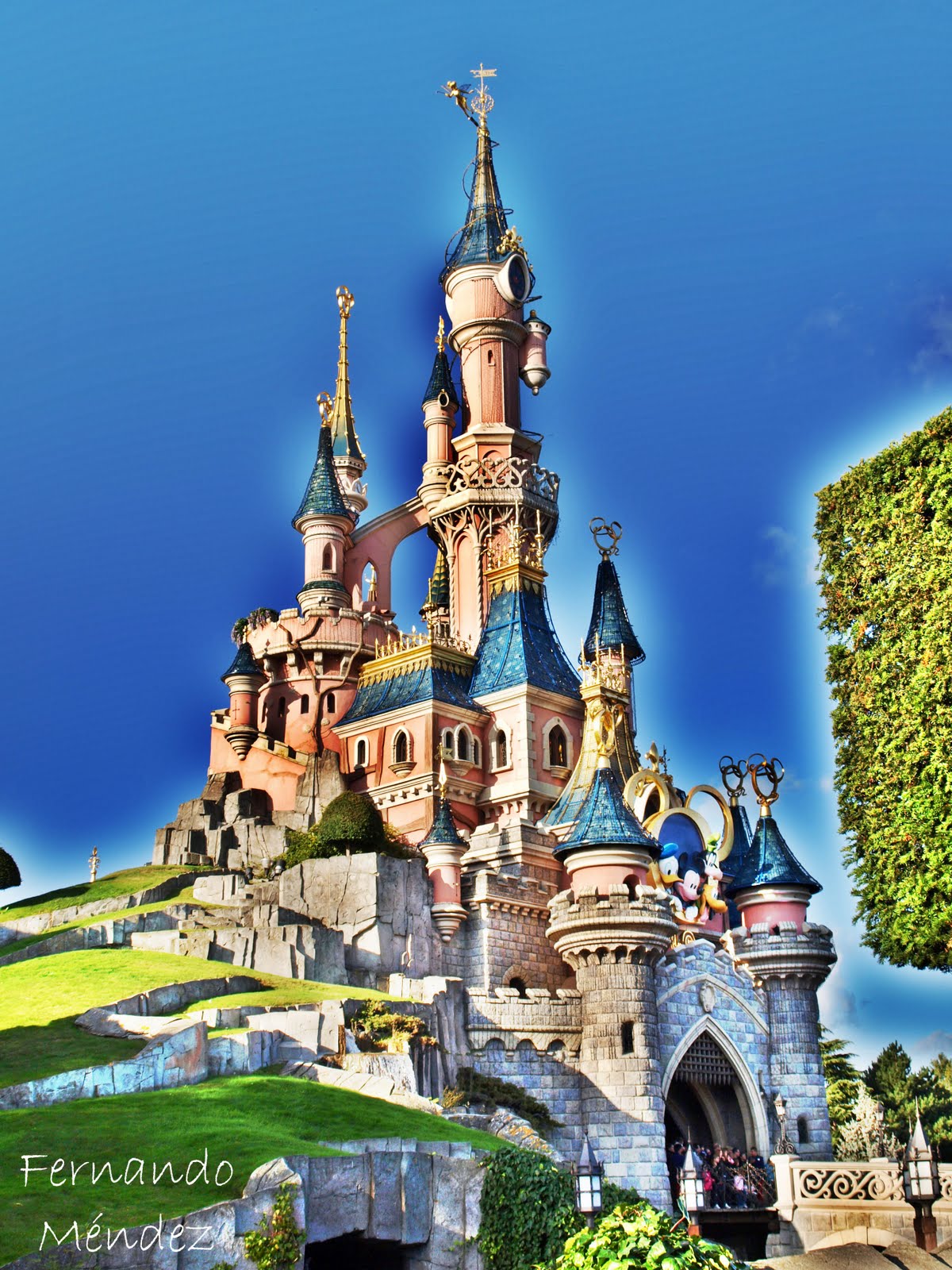 Wallpaper castillo de Disney - Imagui