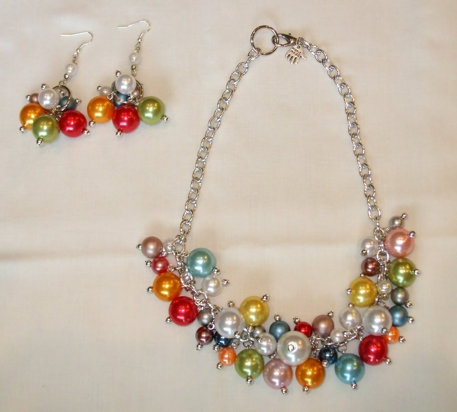 Denise's Beautiful Bling: Multi Color Pearls