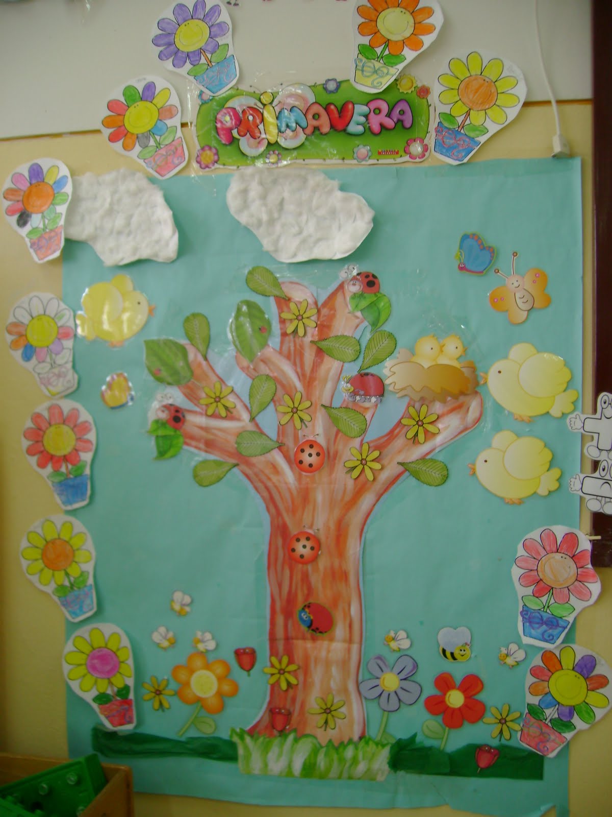 EL BLOG ENCANTADO: MURAL DE LA PRIMAVERA