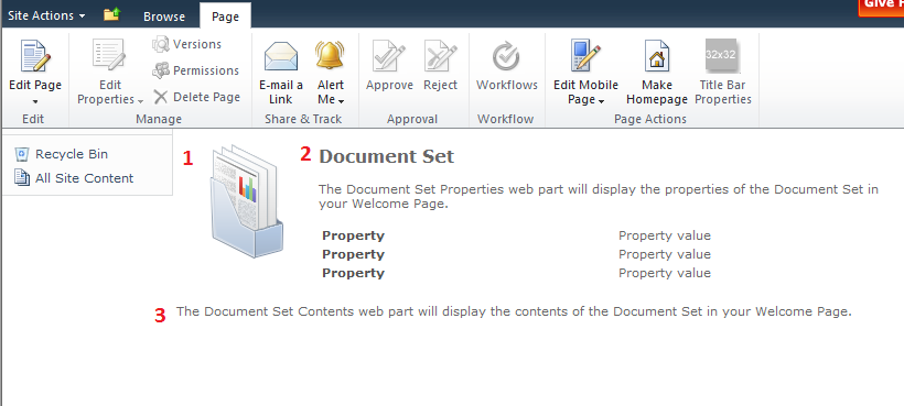 Sharepoint 2010 Document Sets