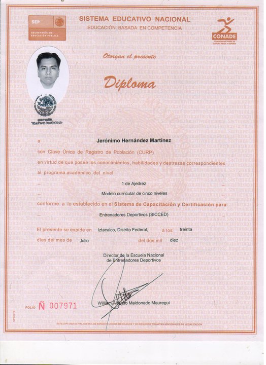 EL ESCAQUE DEL CHAPULIN: SICCED: la responsabilidad de todo entrenador