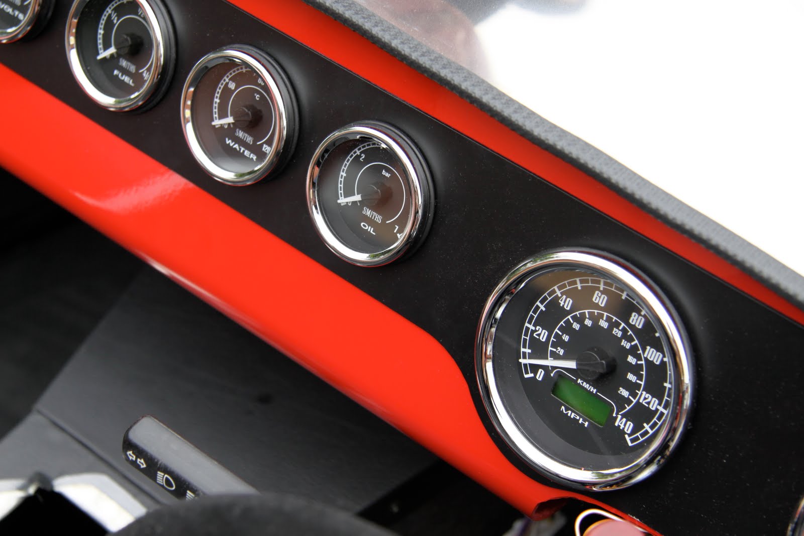 Great British Sports Cars Ltd: NEW ZERO DASH IN THE ZERO DEMONSTRATOR