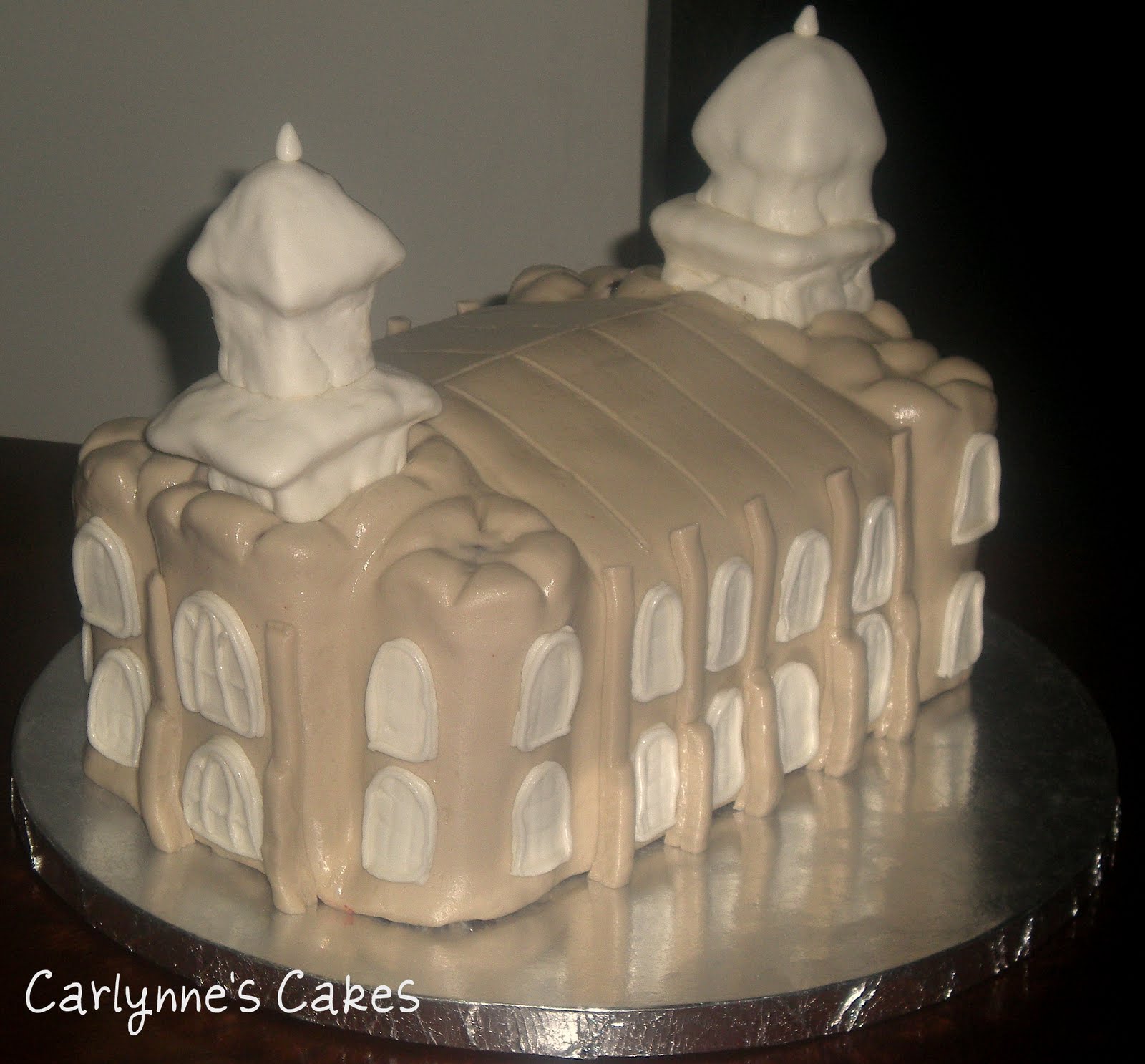 Carlynne's Cakes: Logan Temple Cake