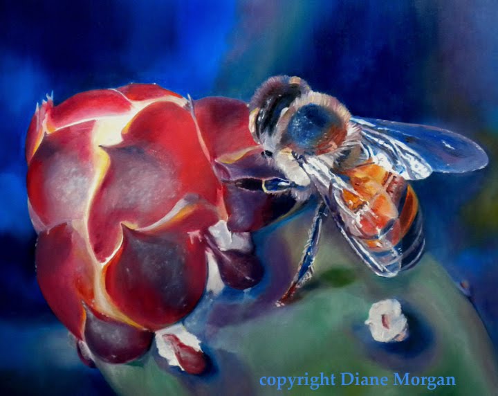 Diane Morgan Paints: Joshua Tree Bee accepted in Oil Painters of ...