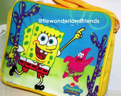 LittleWonderlandFriends: SpongeBob Squarepants Lunch Bag Lunch Box ...