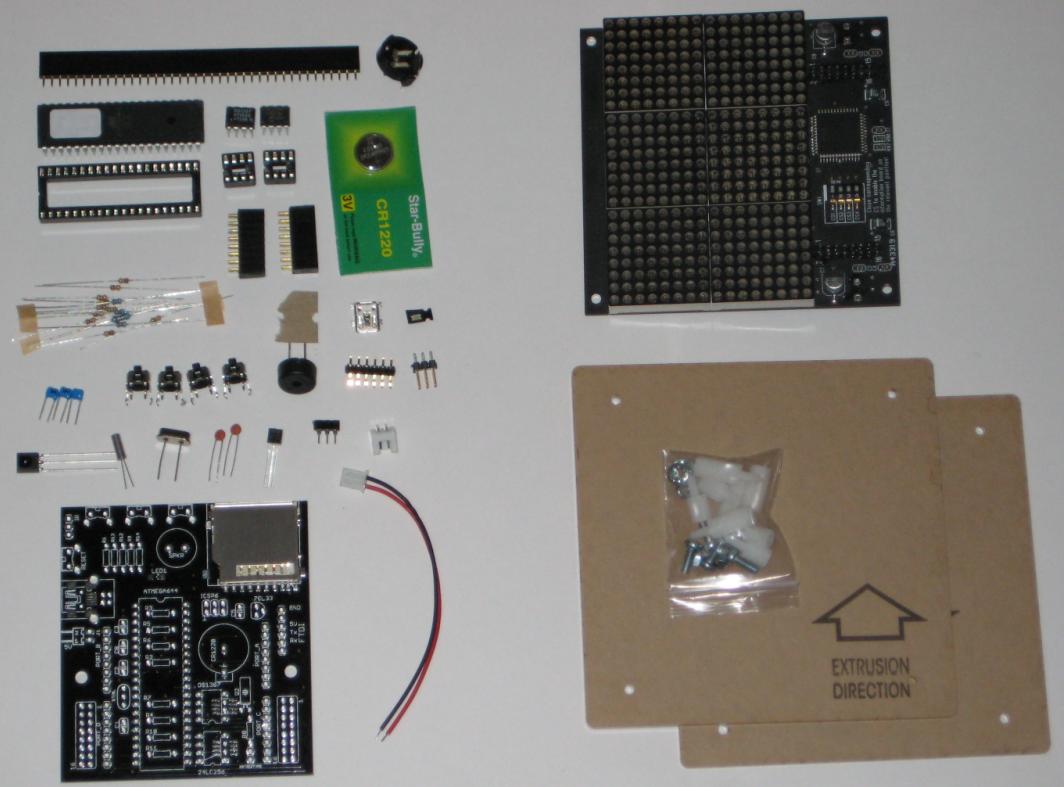 Wise time with Arduino: Complete "Wise Clock 2" kit for sale