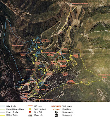 Wasatch Maps: Ski Resort Trail Maps