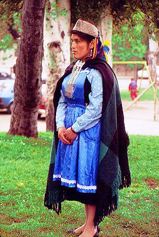 Los Araucanos: Vestimenta Mapuche