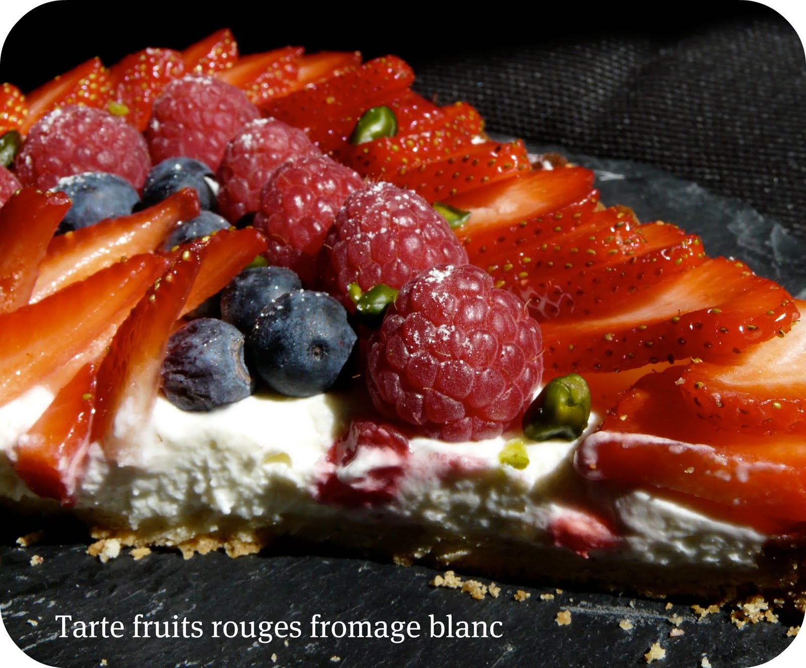 Tarte fraîcheur aux fruits rouges et fromage blanc | On dine chez Nanou