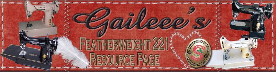 Links for Singer Featherweight 221 Resources