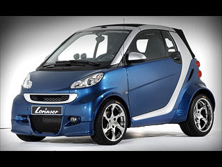 Mega Tuning Car: Lorinser Smart For Two Tuning
