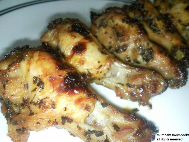 Mum Bakes Mum Cooks!: Grilled Drumlets