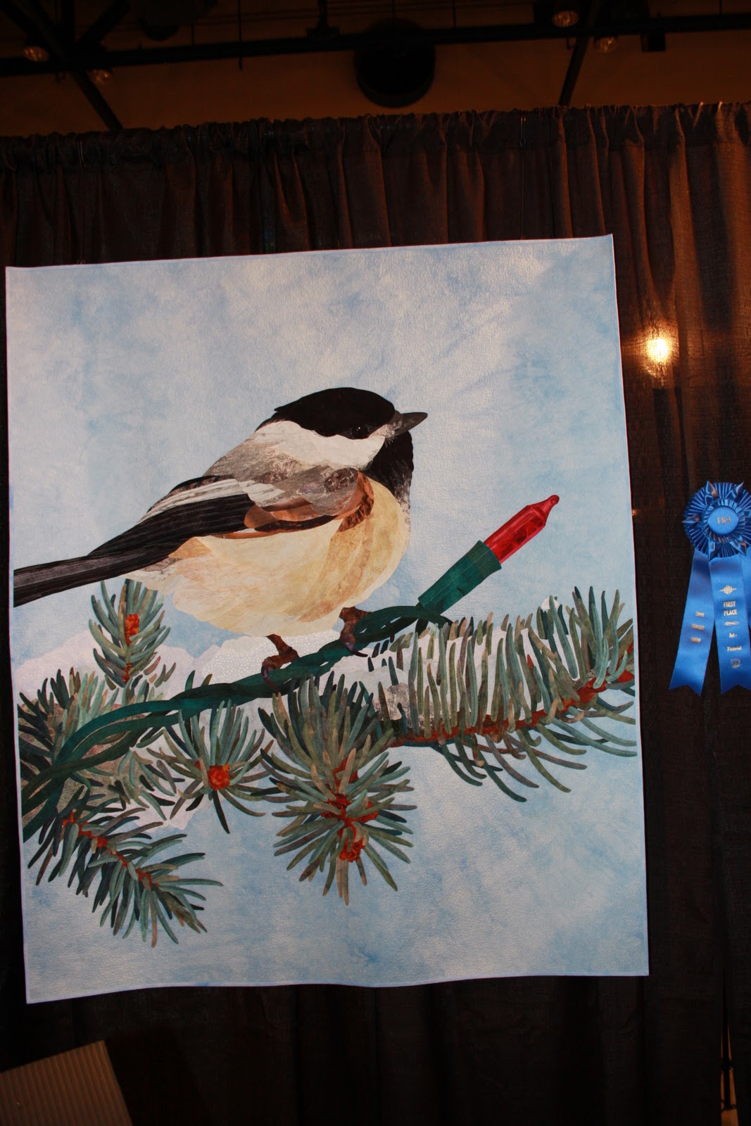 Empty Nest Gardens and Quilts: David Taylor Machine Quilt Class