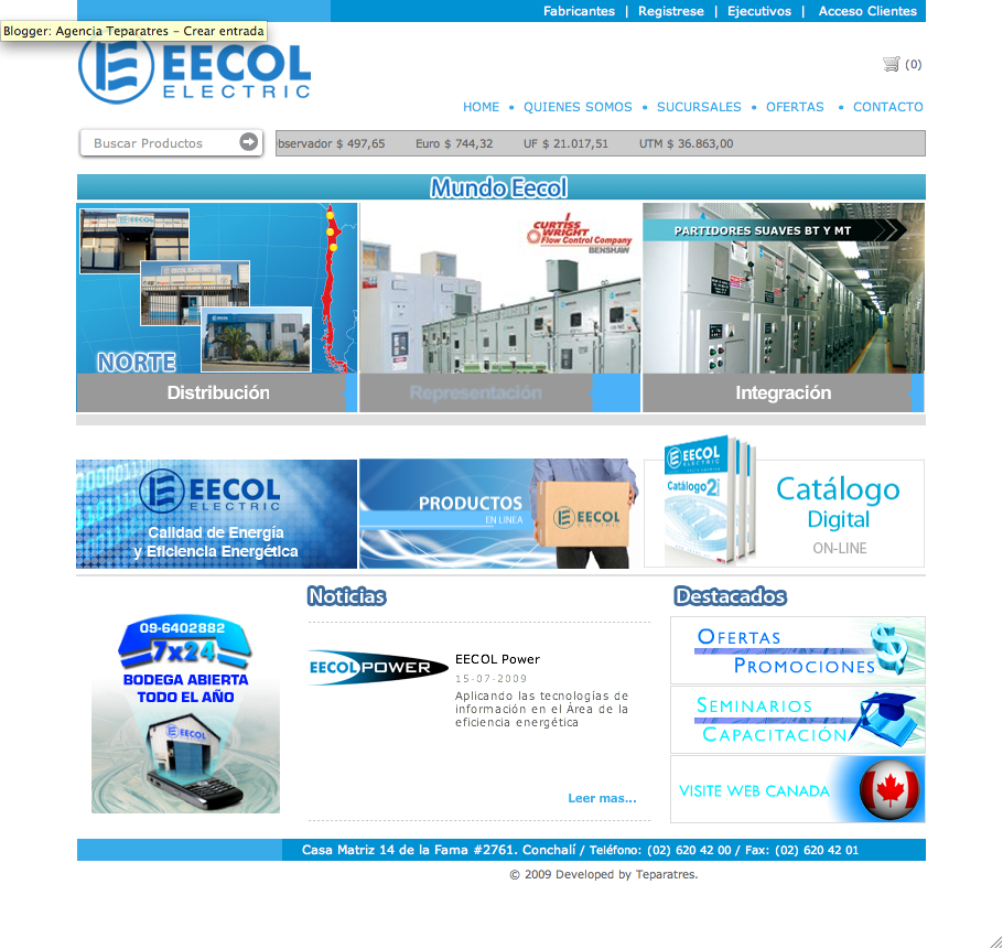 Agencia Teparatres: Proyecto Eecol