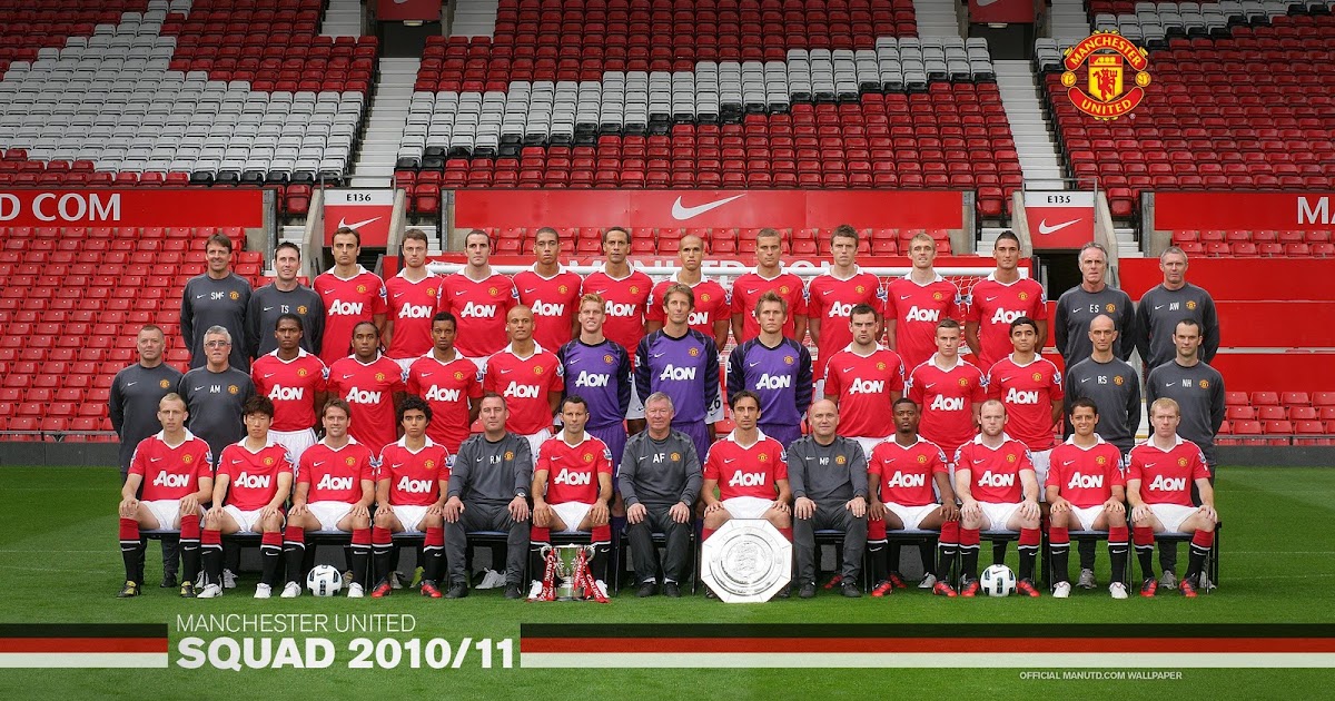 Manchester United Team Photo 2010/11 season