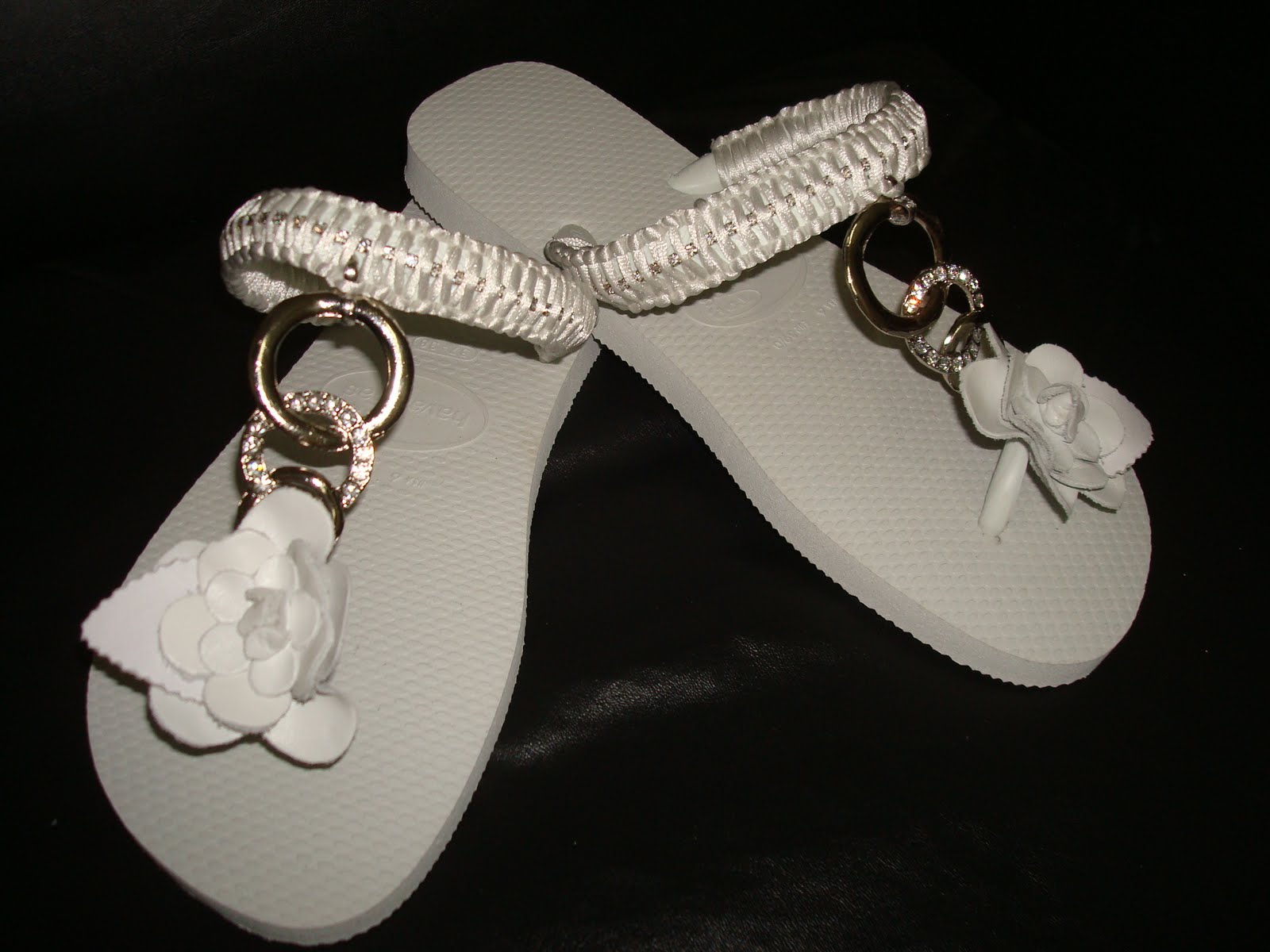 Cristal Ateliê: Chinelas Decoradas