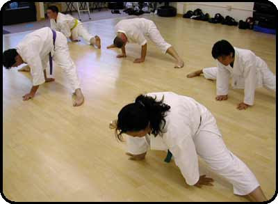 Kyokushinkai Karate: Flexibilitatea (stretching).