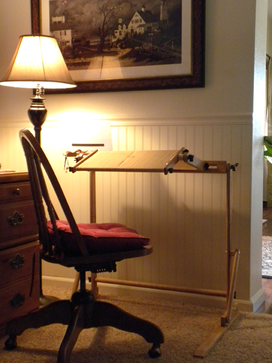 Little House Needleworks: New Floor Stand!