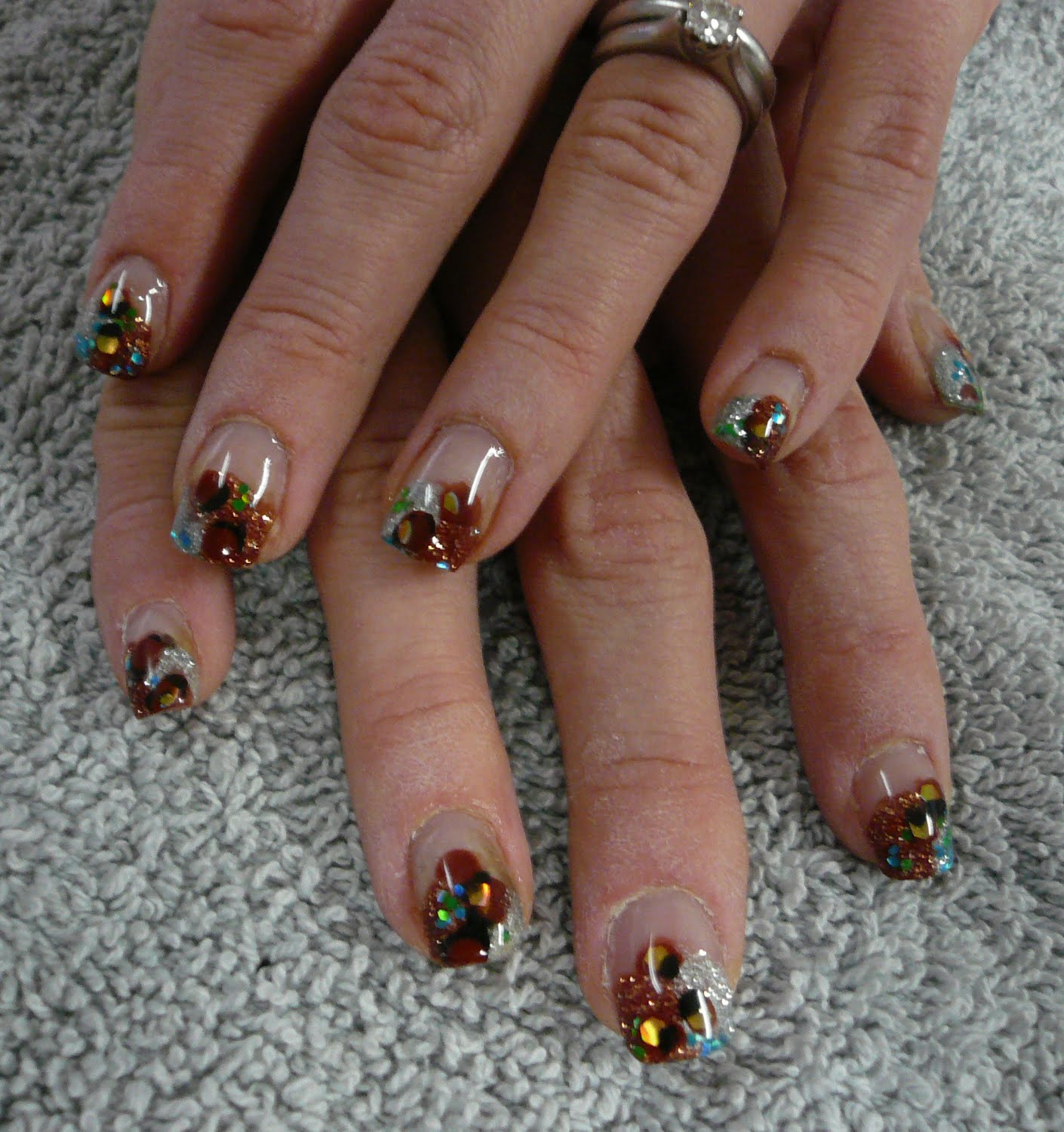 Panache Nail Studio: Abstract Acrylics