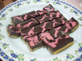 ..:Anissya Cakes:..: Biskut Raya 2009 - Marble Shortbread