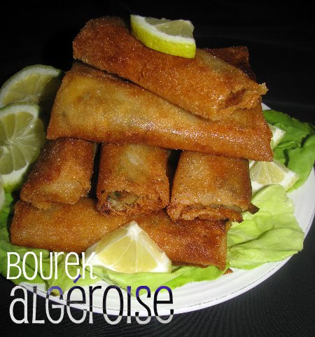 Simplicity's table by the sea - en français: Bourek Algéroise