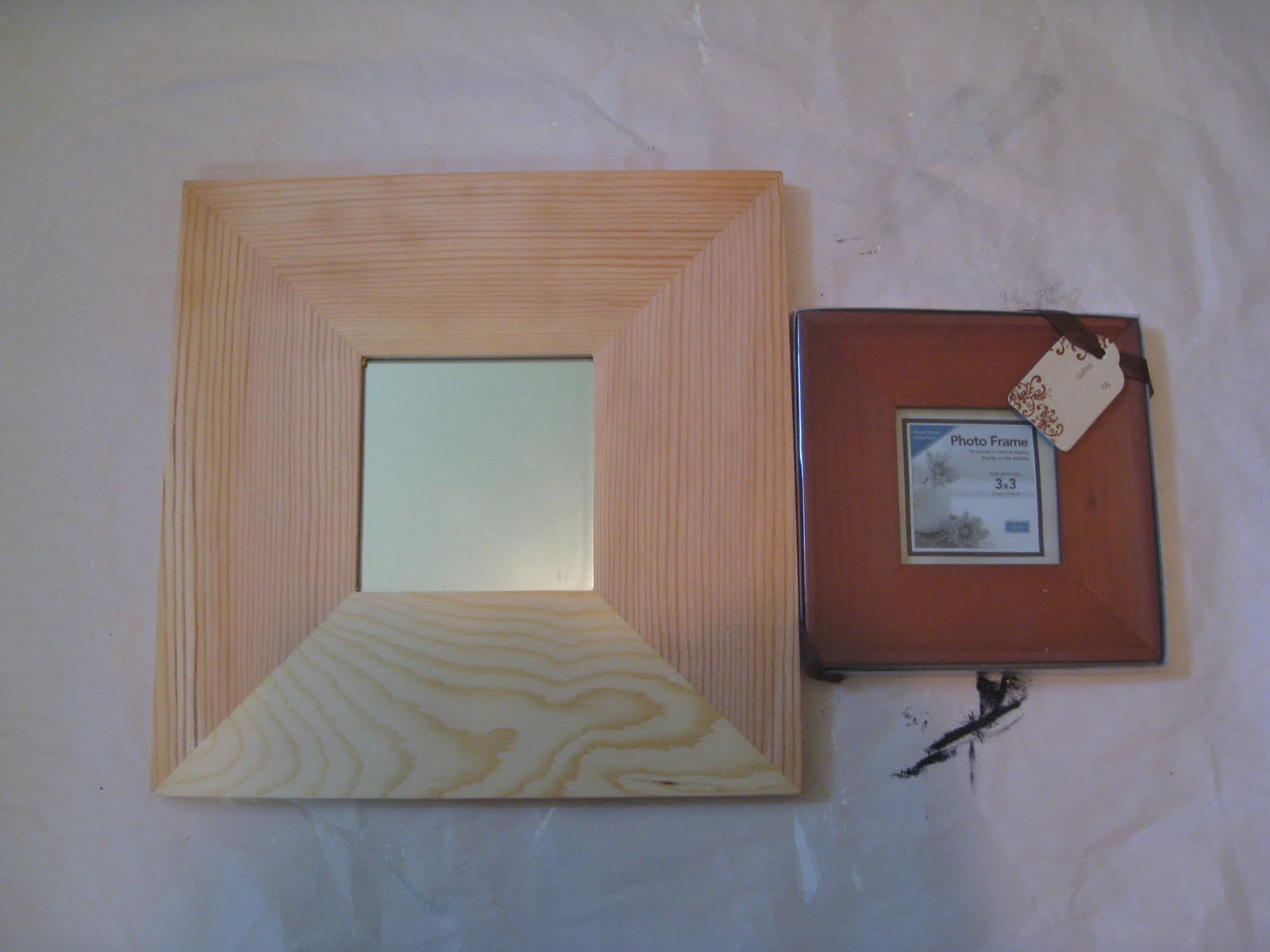 The Answer Is Chocolate: "Dollar-kea" Mirror II...Now With Mod Podge