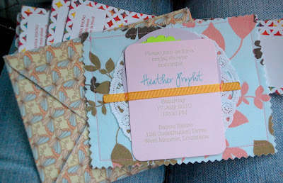 brenotes: fabric invites