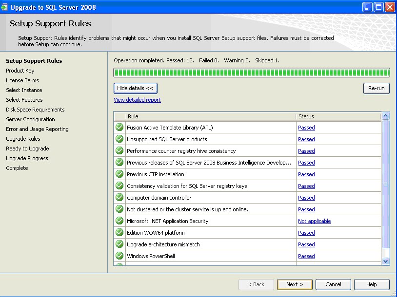 SQL Server Buddy: Upgrade SQL 2005 to SQL 2008