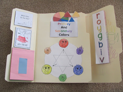 My Two Happy Homeschoolers: Color Lapbook--Finally Finished