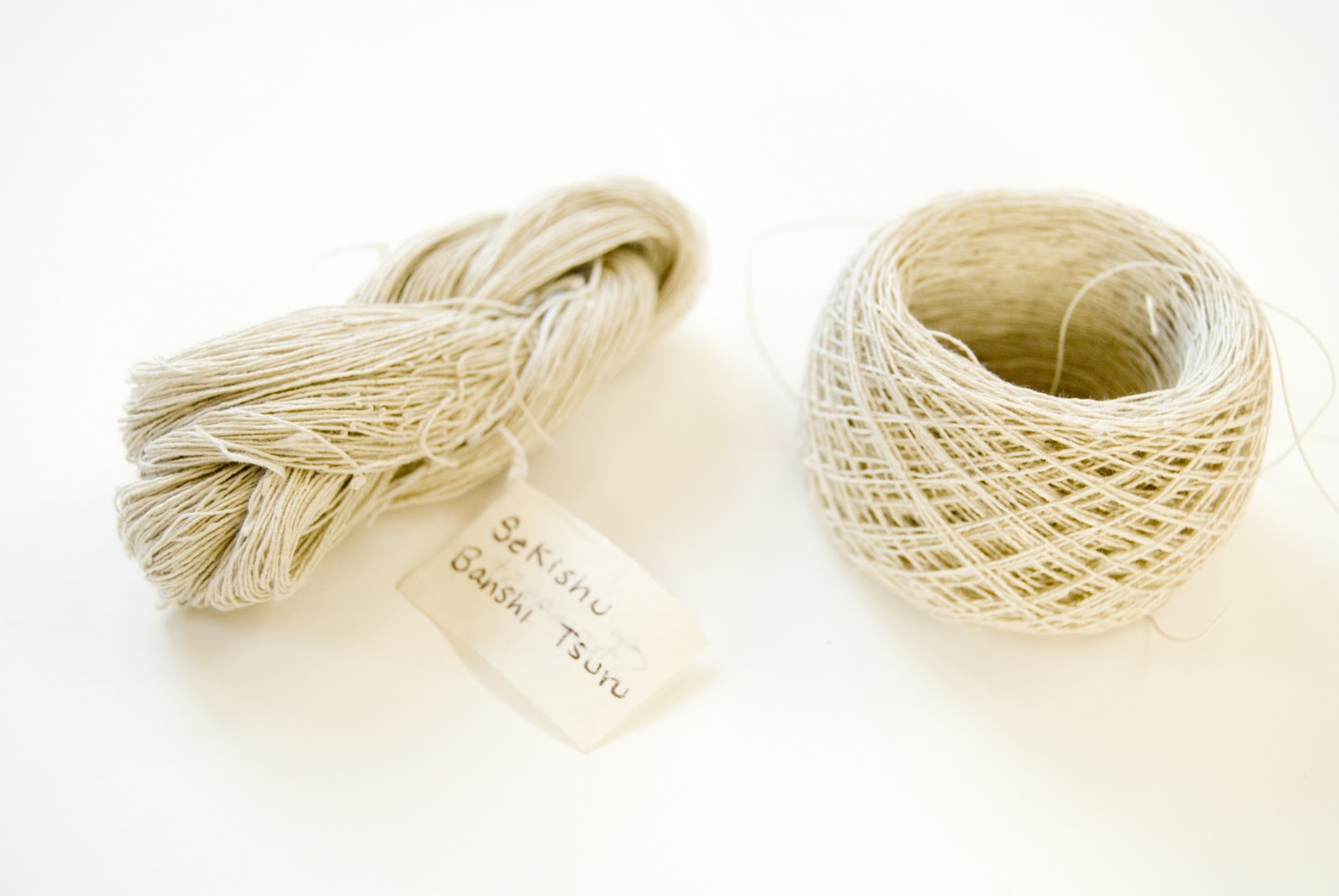 lizz aston: Hand-spun Shifu paper thread