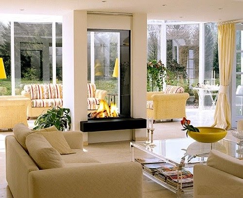 Pictures Gallery: Stunning Hi-Tech Fireplaces