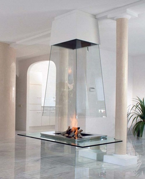 Pictures Gallery: Stunning Hi-Tech Fireplaces