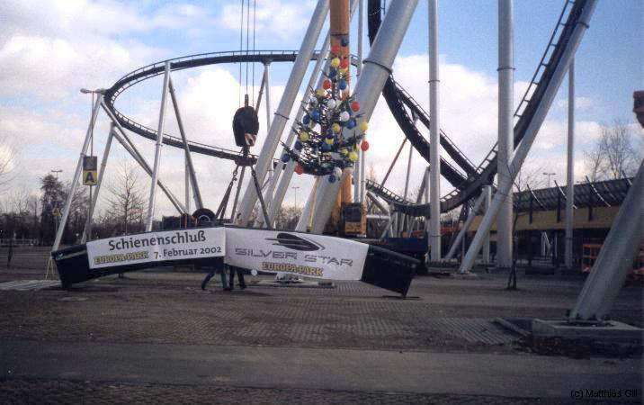 village of fun: Silver Star Roller Coaster, Europa Park - Germany