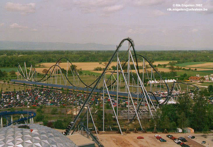 village of fun: Silver Star Roller Coaster, Europa Park - Germany
