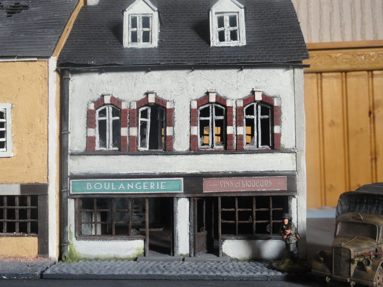 Wargaming Buildings: 28mm WW2 Building