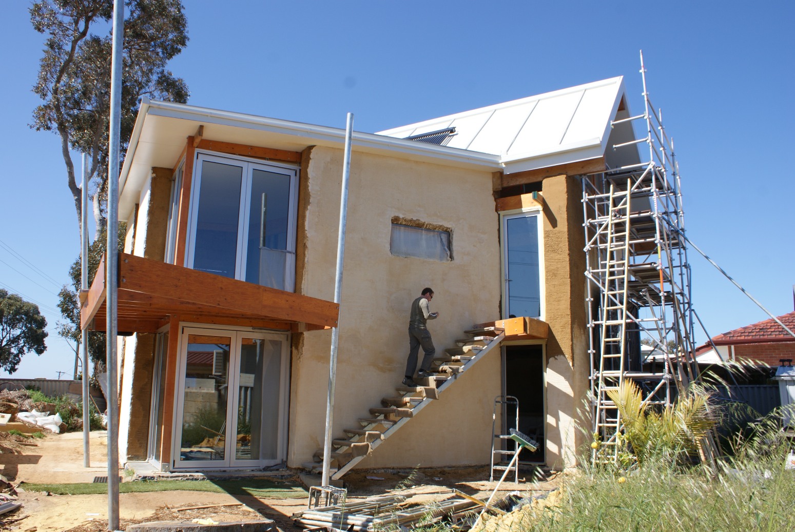 wision house: North Windows, West Gable, and a few more stories...