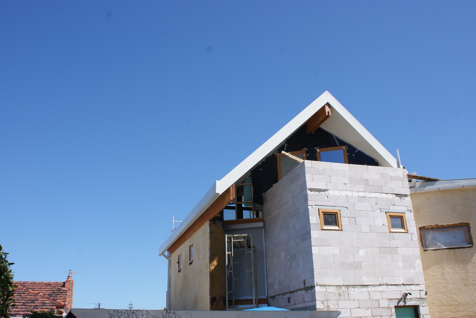 wision house: North Windows, West Gable, and a few more stories...