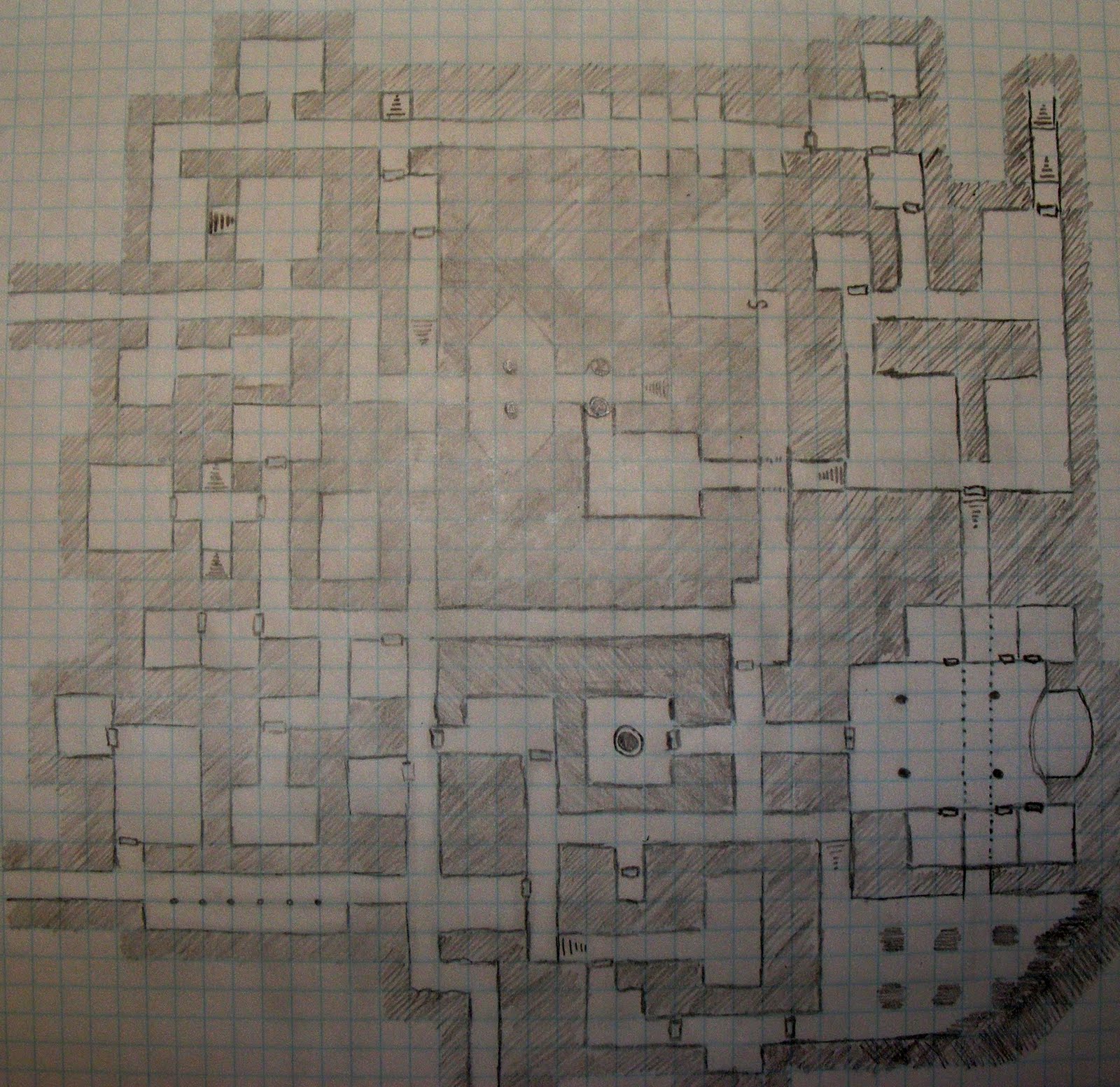 Tower of the Archmage: Megadungeon Map