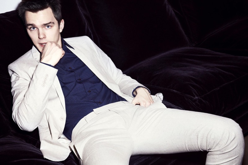 The Men Of Hollywood: Nicholas Hoult in Blast Magazine
