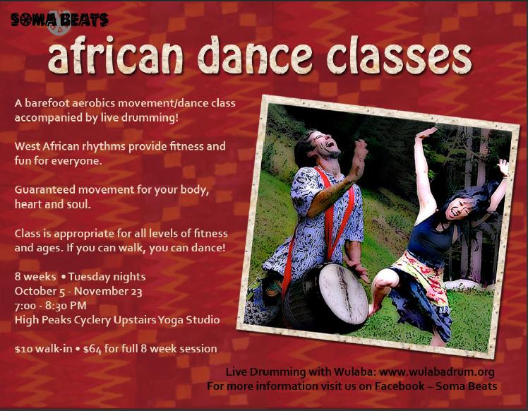 Wulaba Drum: African Dance Classes at the LPCA Annex!