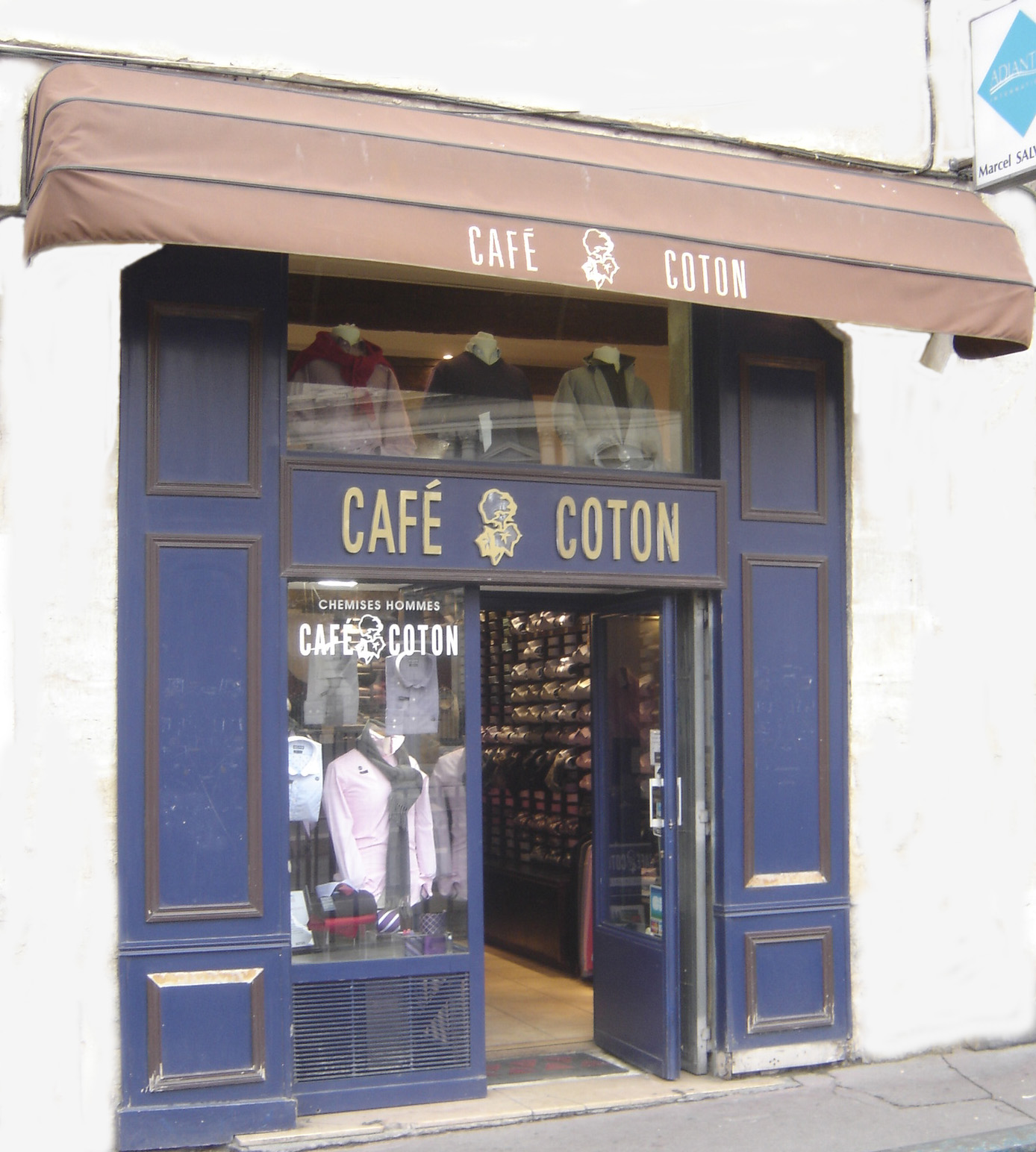 BOUTIQUE DE CHEMISES CAFE COTON À MONTPELLIER